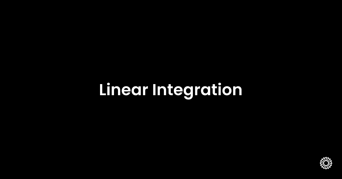 Linear Integration - Docs